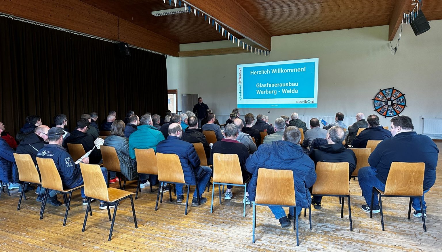 Welda - Sewikom informierte über den Glasfaserausbau in Welda