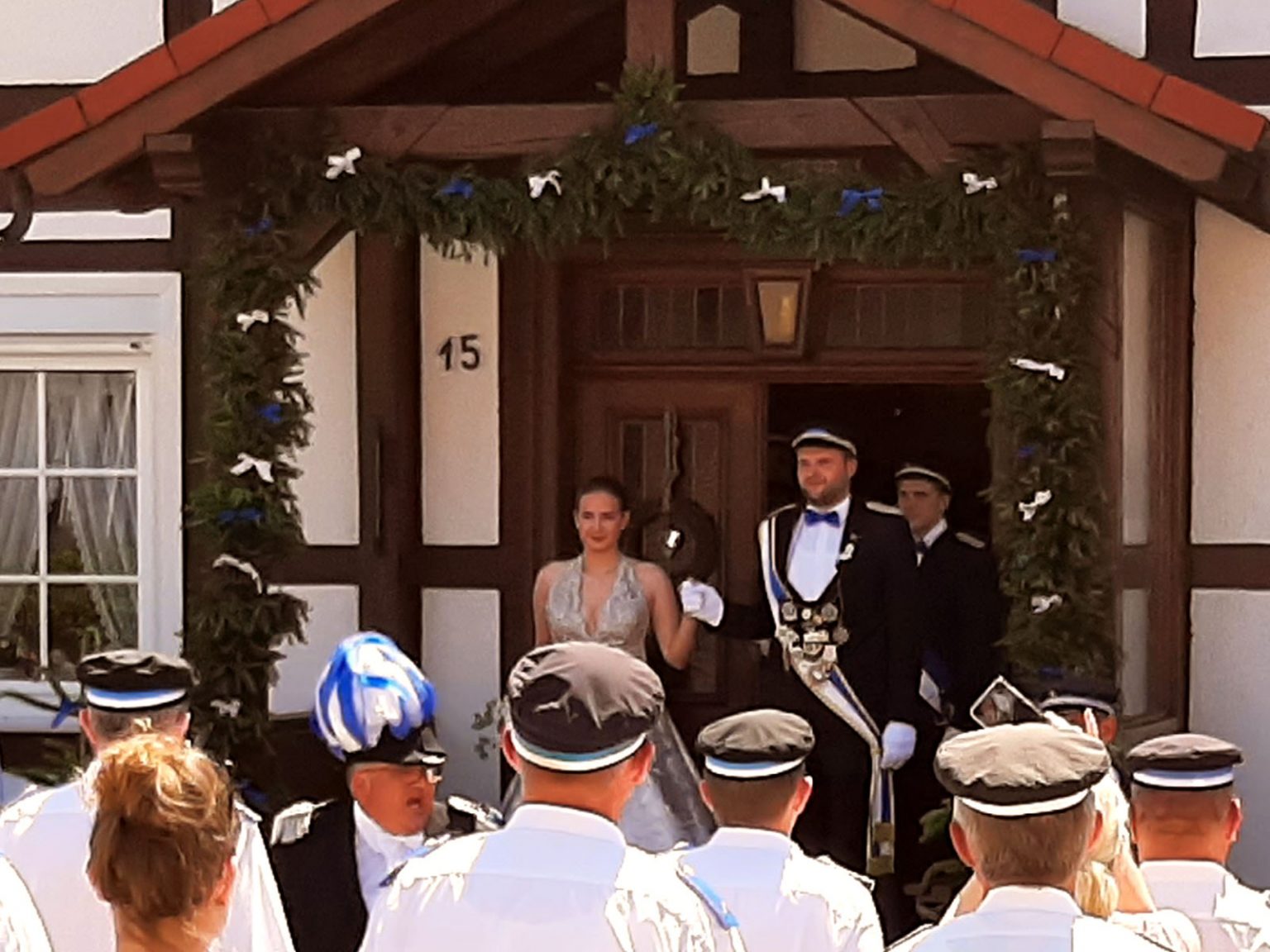 Abholung der Majestäten - Welda